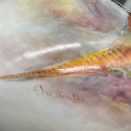 Royal Worcester Porcelain Vase, Hand Painted with Pheasant by Jas Stinton